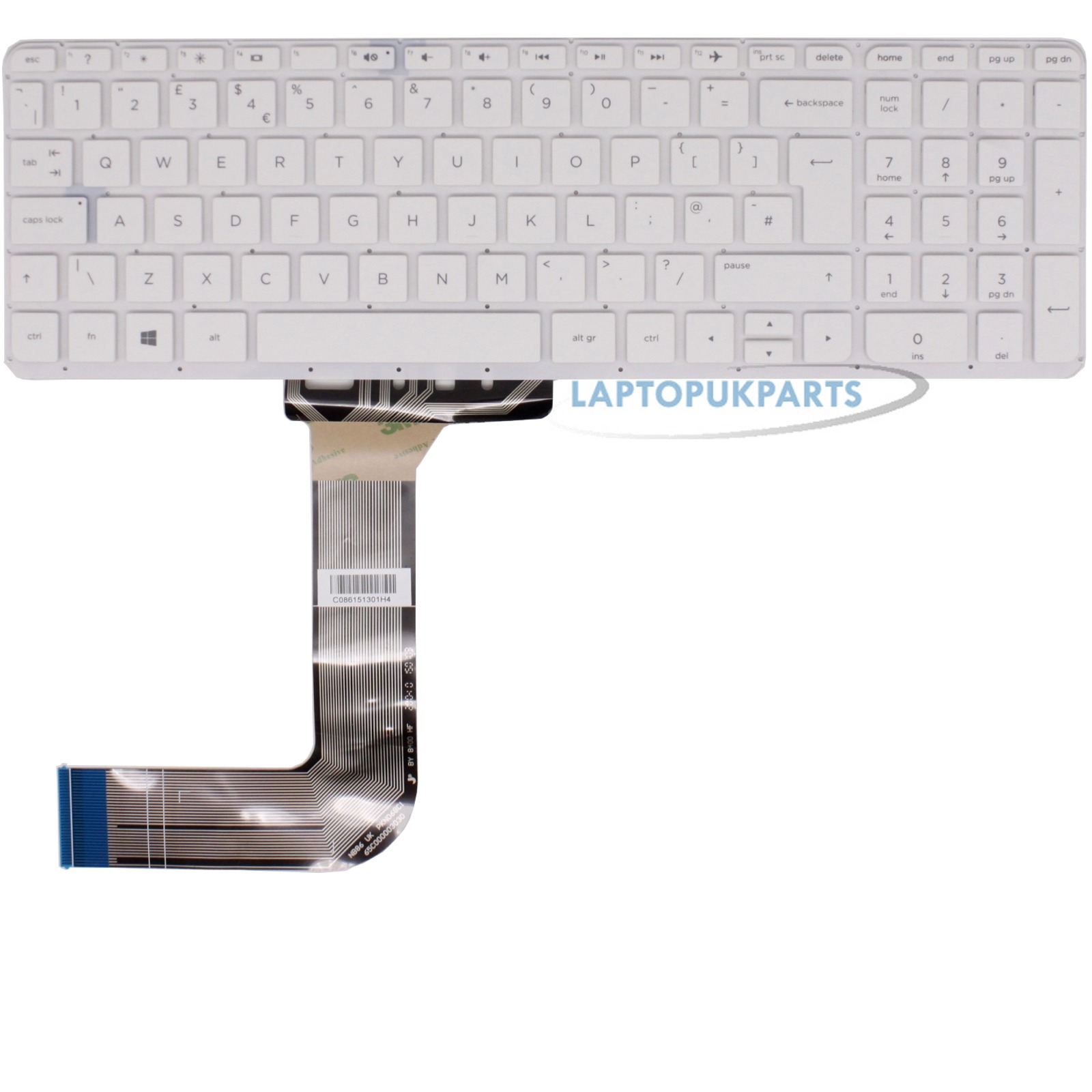 HP Pavilion 15-P189SA Replacement Laptop English Keyboard UK Layout ...