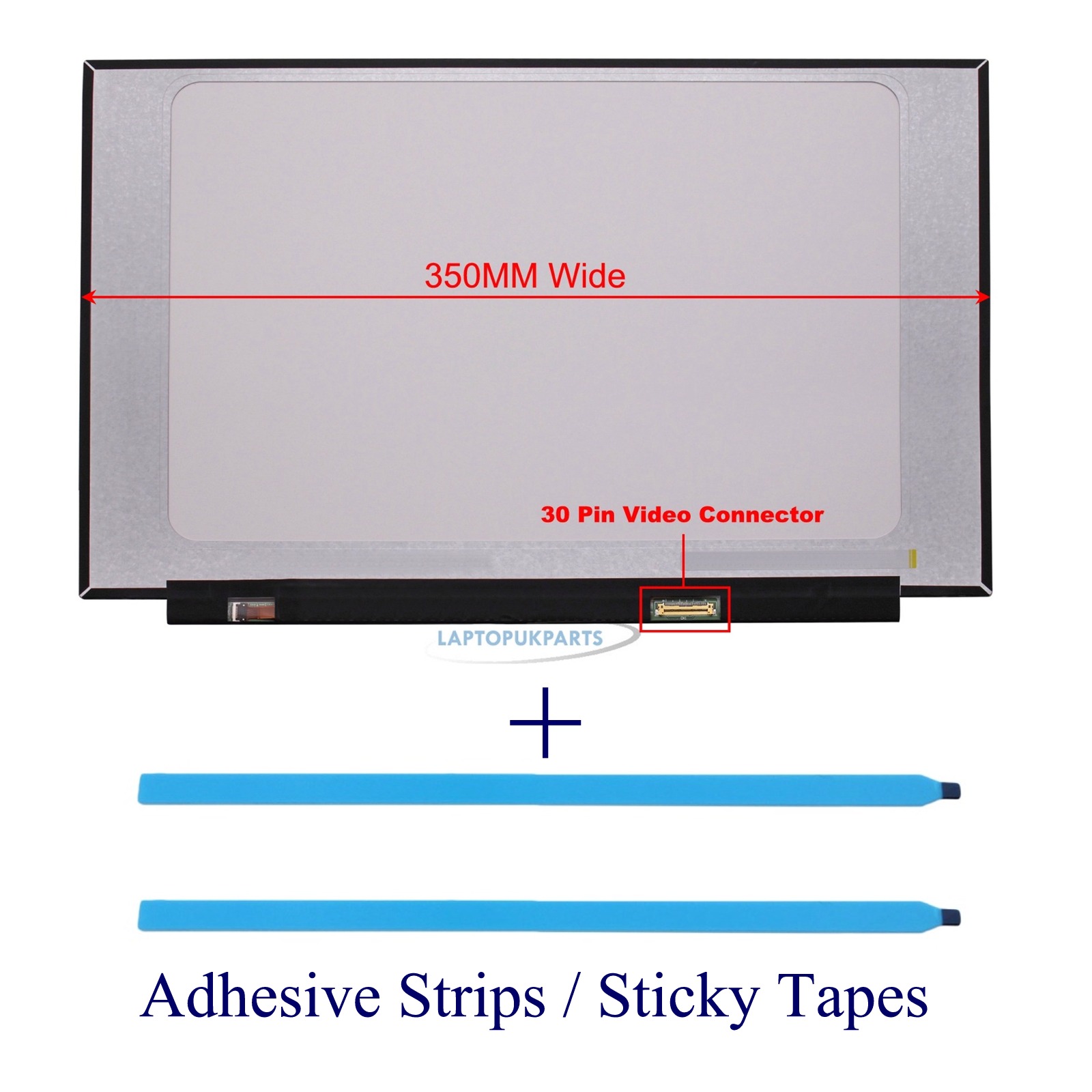 LP156WF9(SP)(L9) 15.6" LCD Display Screen Panel FHD IPS 30 Pin + Sticky ...