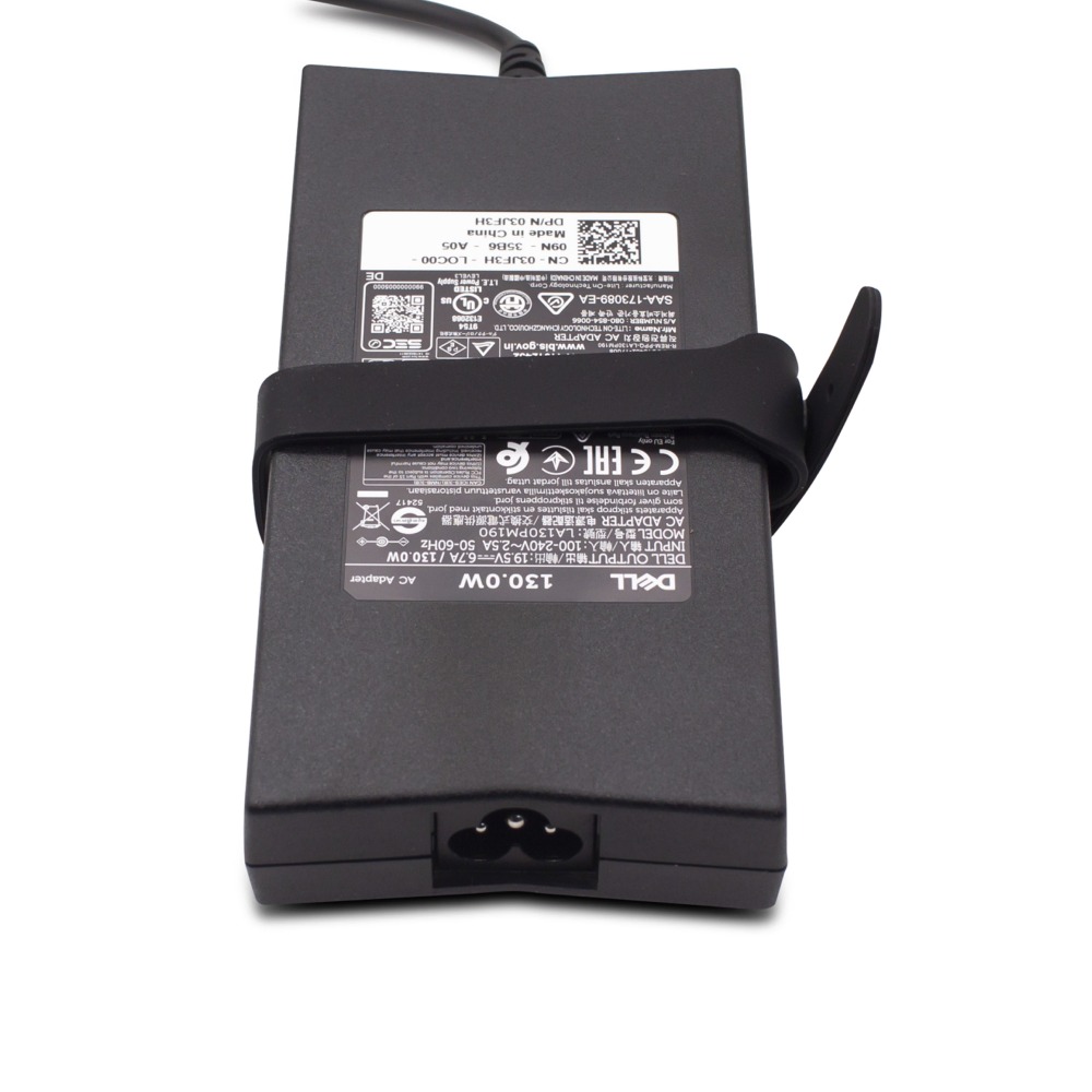 NEW GENUINE DELL PRECISION 15 5510 5520 130W AC ADAPTER CHARGER 6TTY6 ...